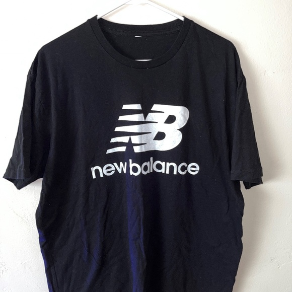 New Balance | Shirts | New Balance Mens Essentials Stacked Logo Short ...